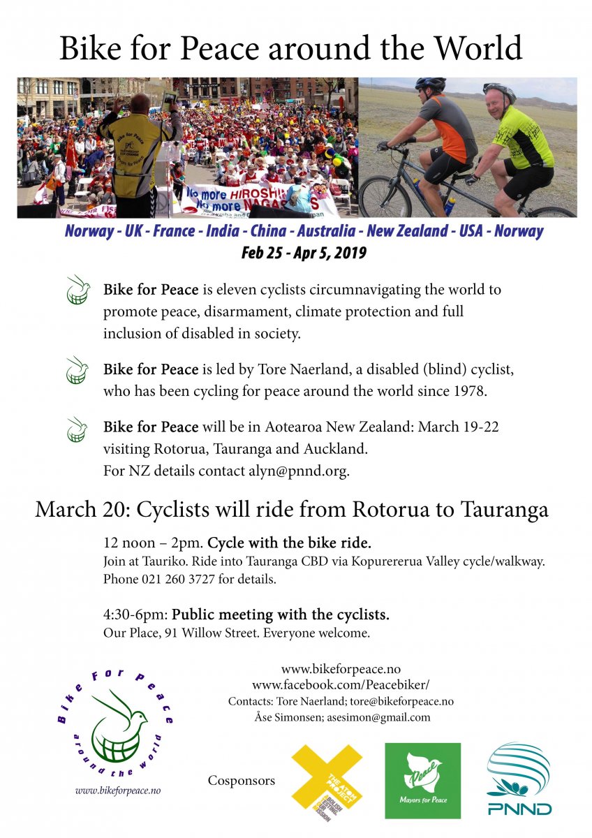 Global Peace Bike Ride starts from UK Parliament | Parliamentarians for ...